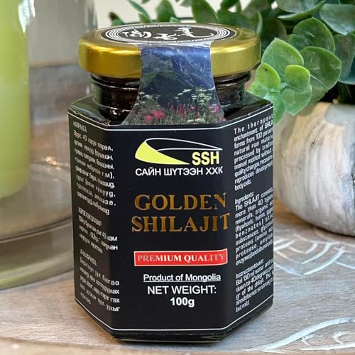 authentic Mongolian Shilajit resin