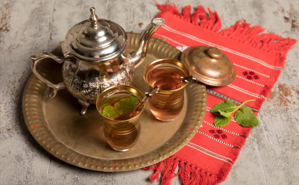 authentic Moroccan mint tea flavour