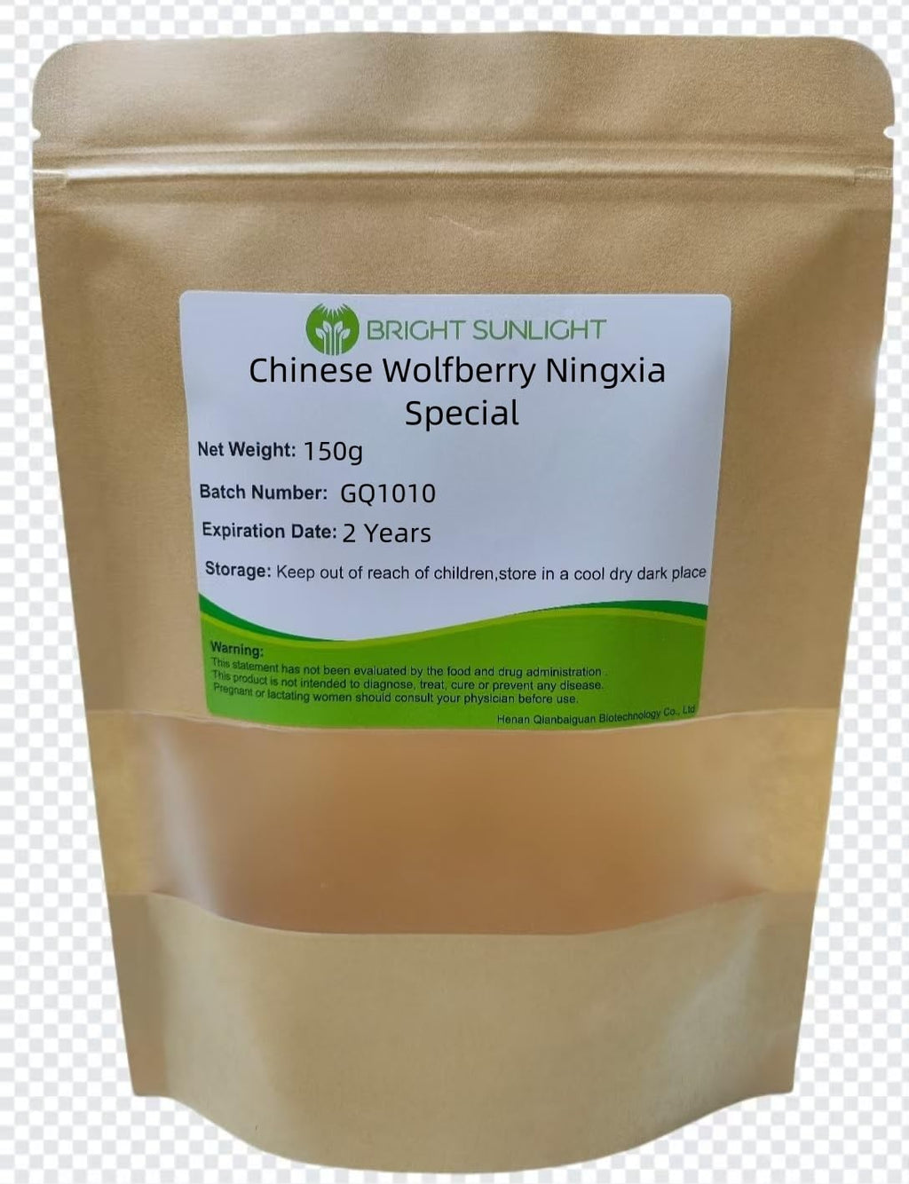authentic red gou qi supplement