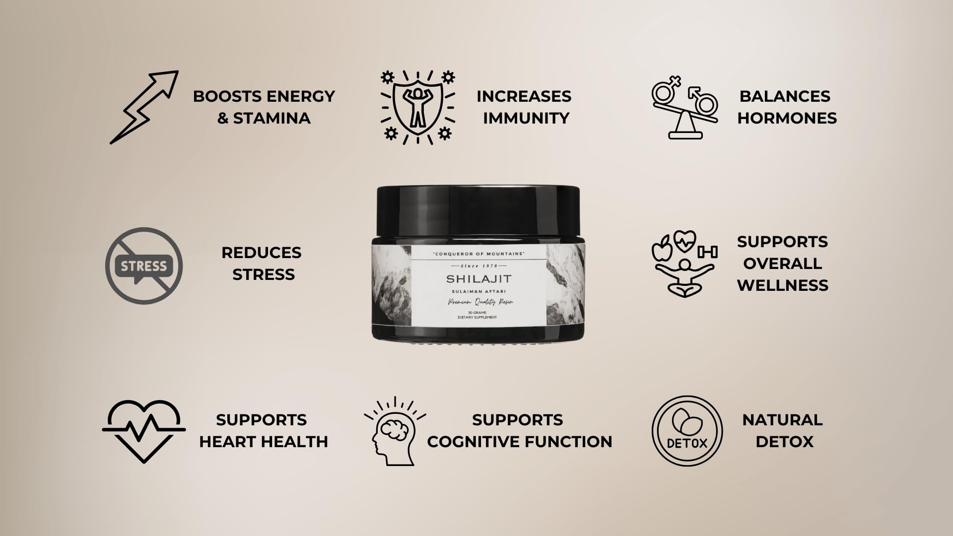Authentic Shilajit for holistic health