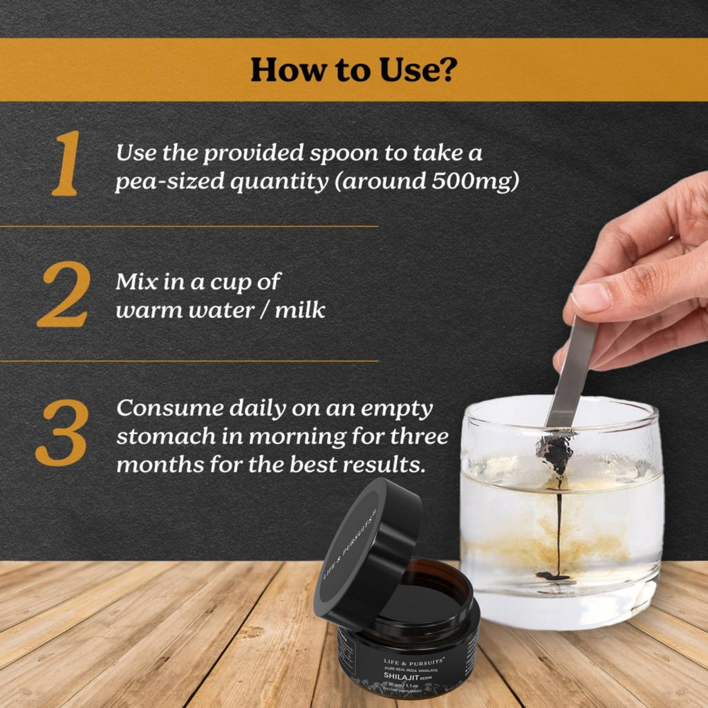 authentic shilajit for vitality boost