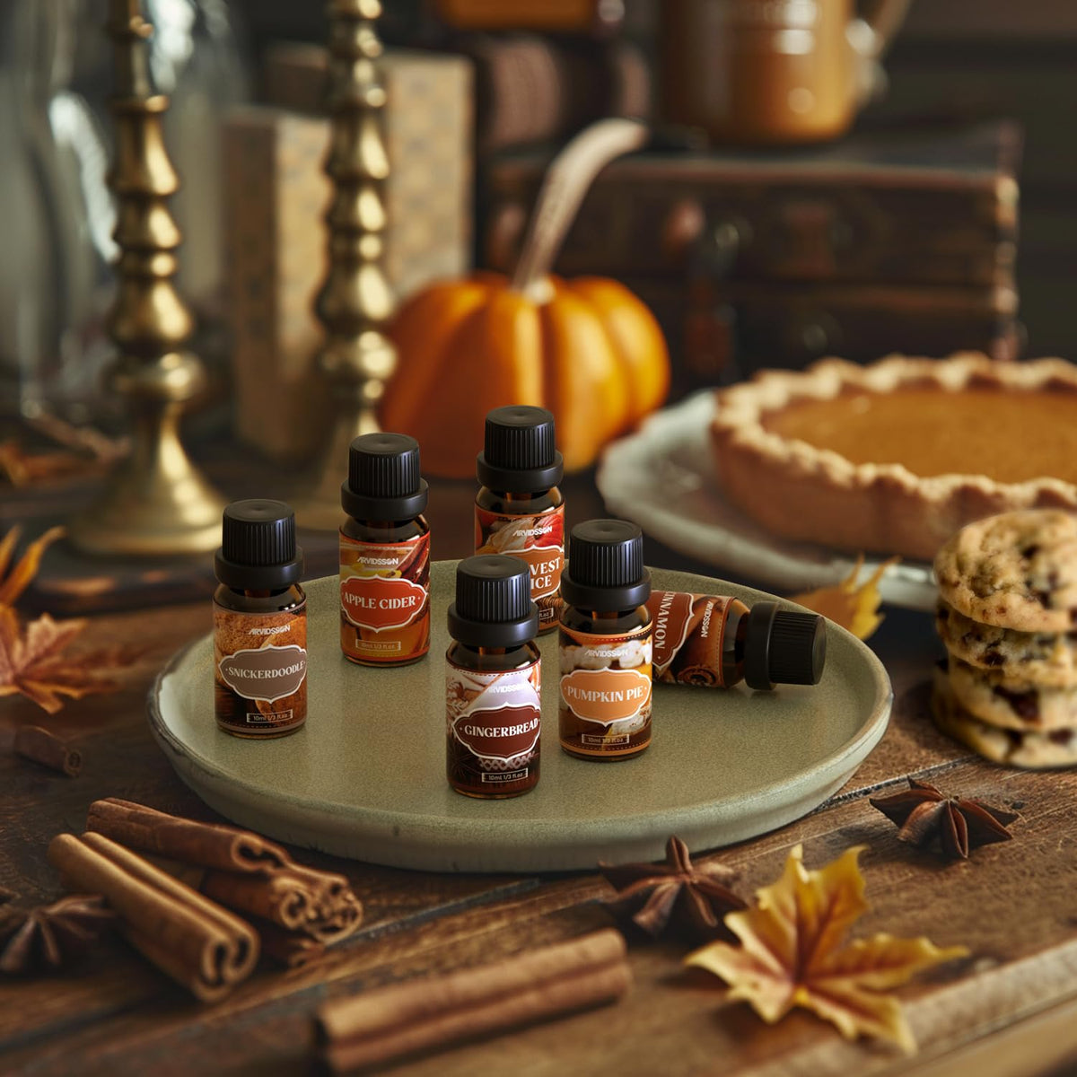 autumn spice essential oils set