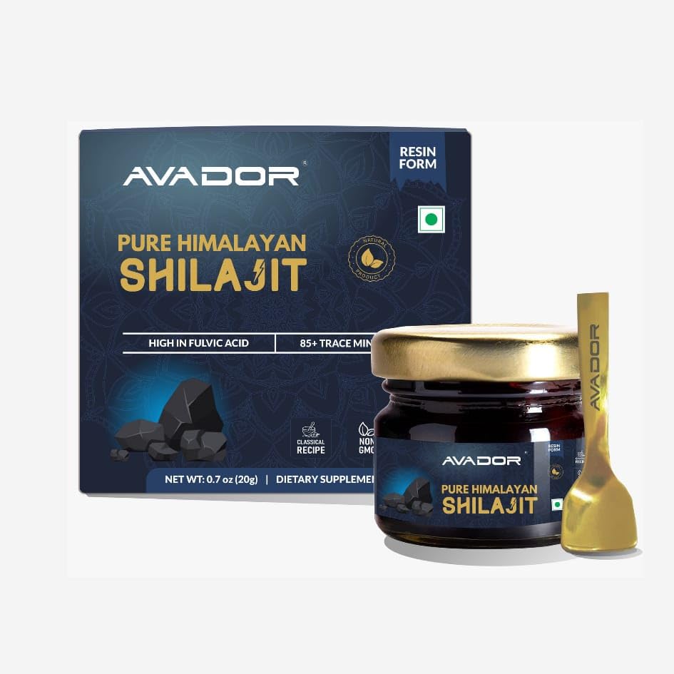 AVADOR Himalayan Shilajit resin benefits