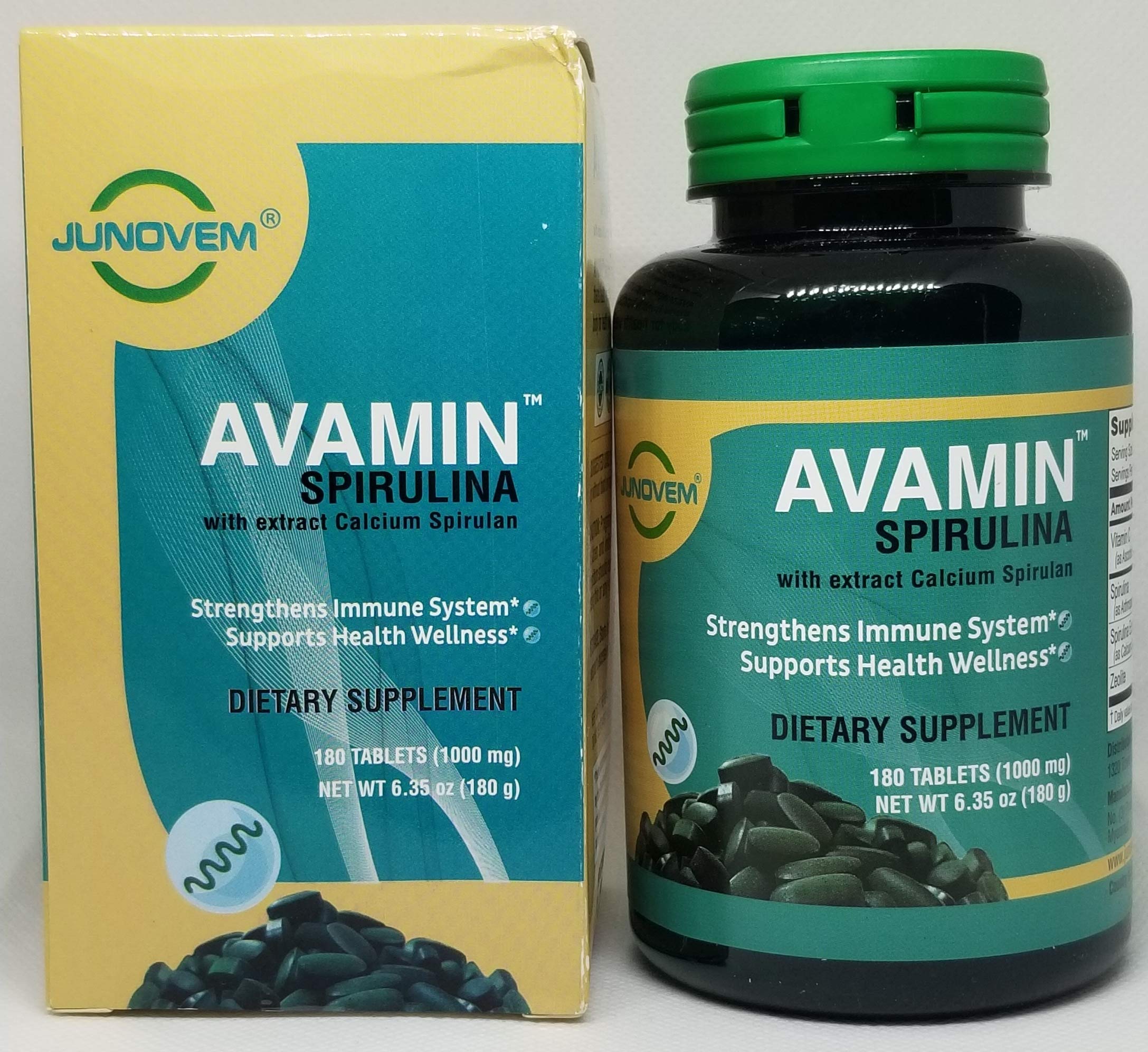 Avamin Spirulina immune support tablets