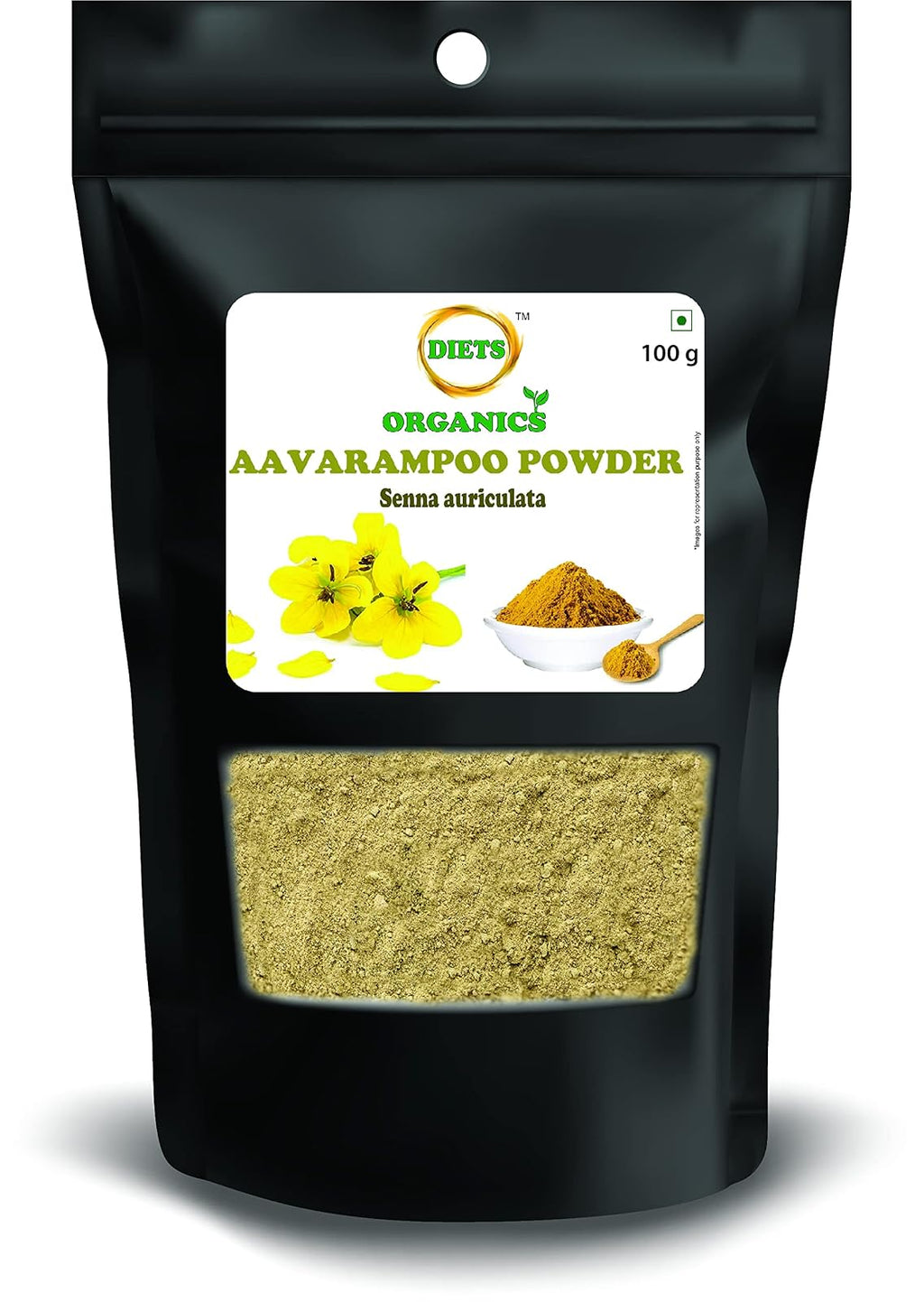 Avarampoo powder for herbal tea