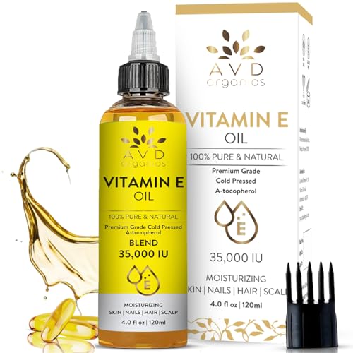 AVD ORGANICS vitamin e oil benefits