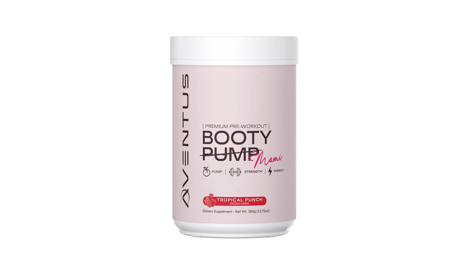 Aventus Booty Pump pre-workout powder