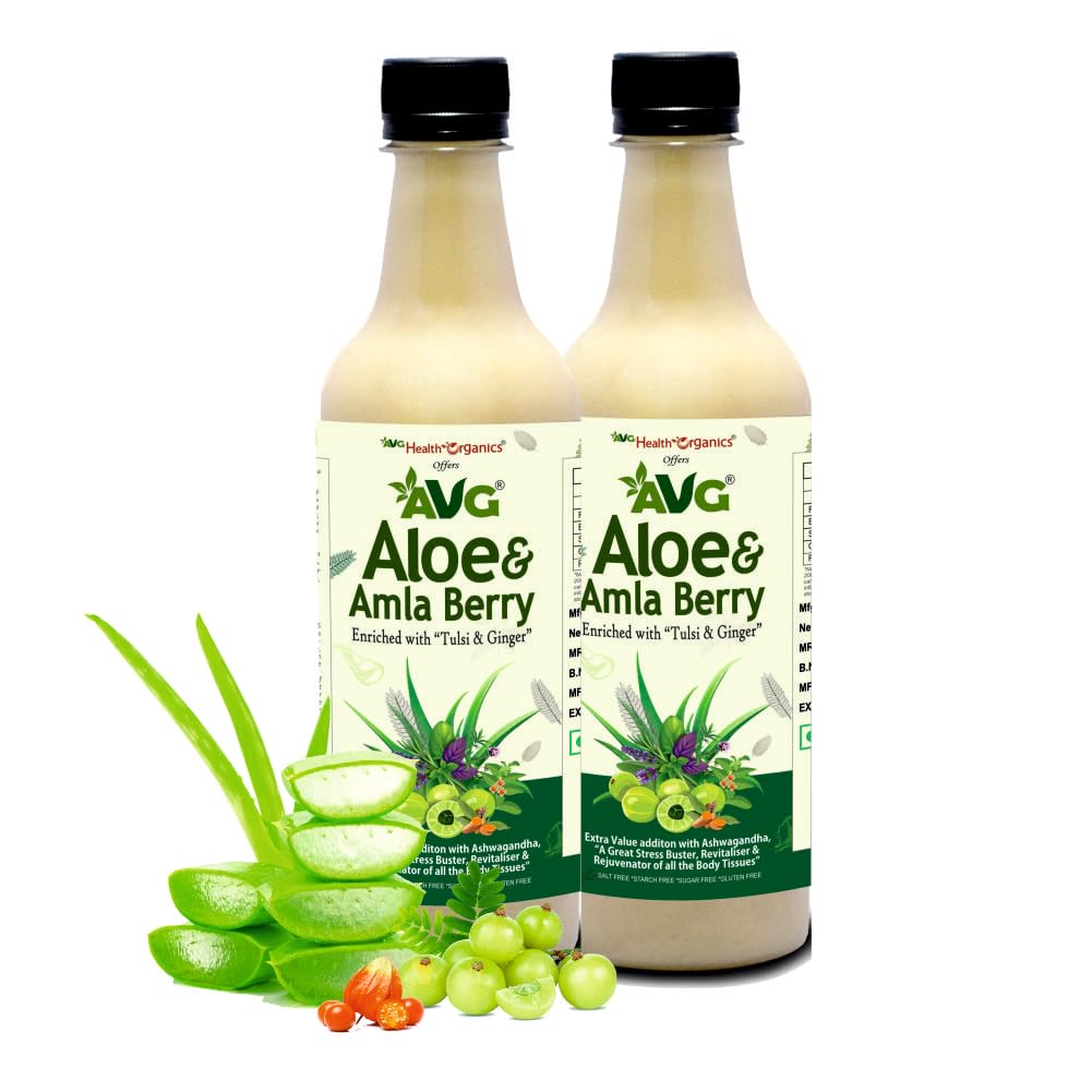 AVG Health Organics aloe juice benefits