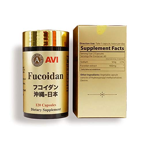 AVI Fucoidan blended vitamin capsules