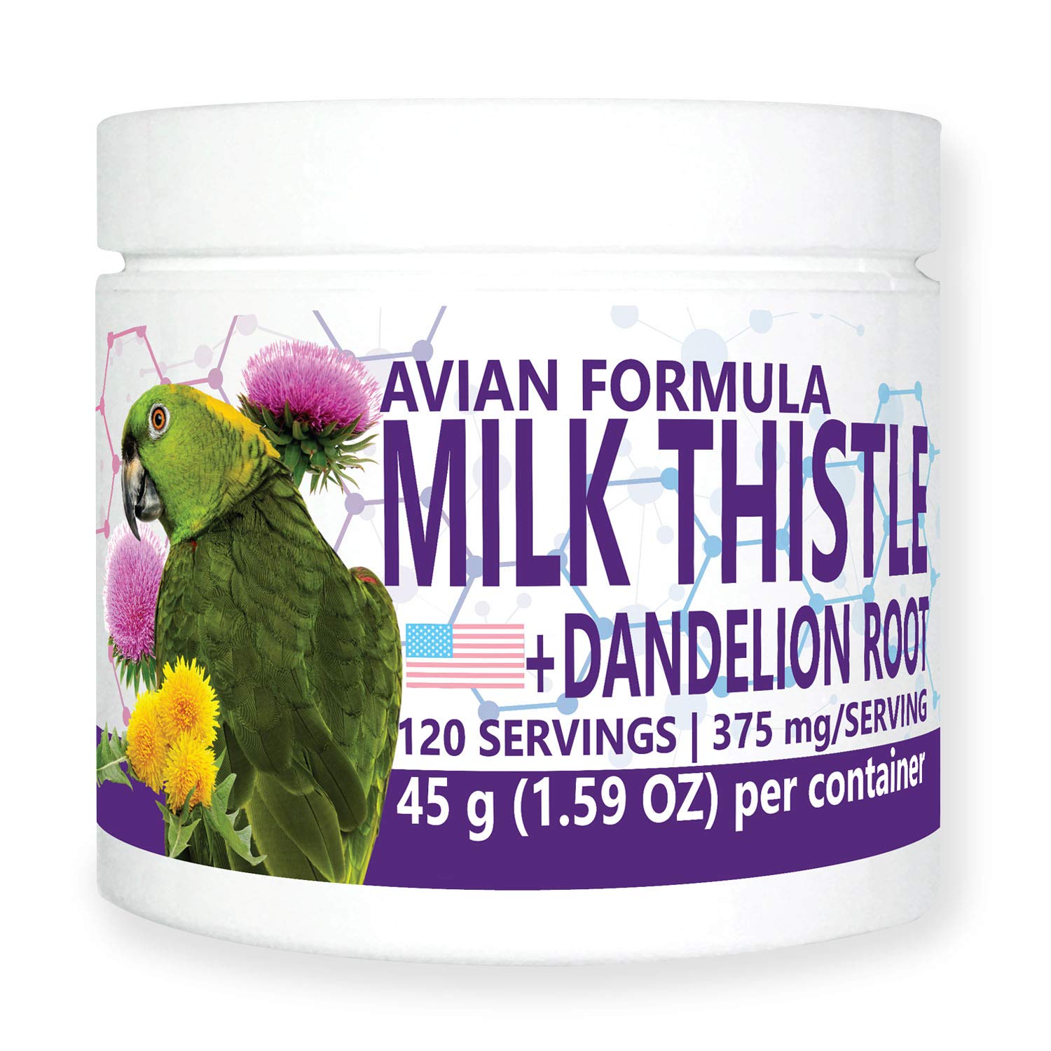 Avian milk thistle herbal supplement