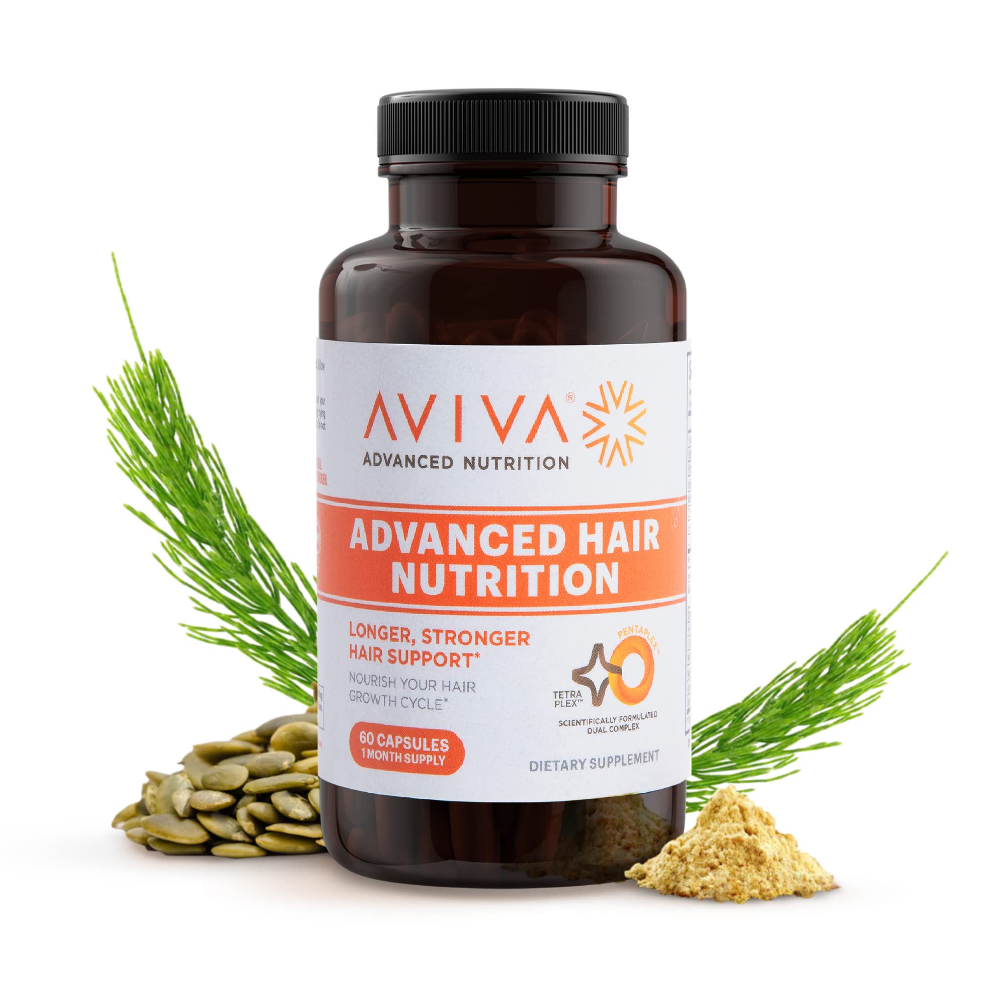 Aviva hair growth vitamins capsules