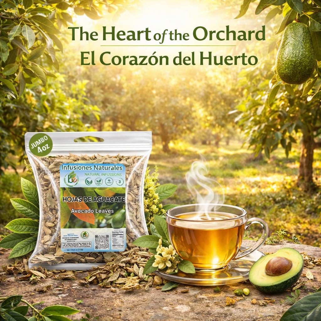Avocado herbal detox tea blend