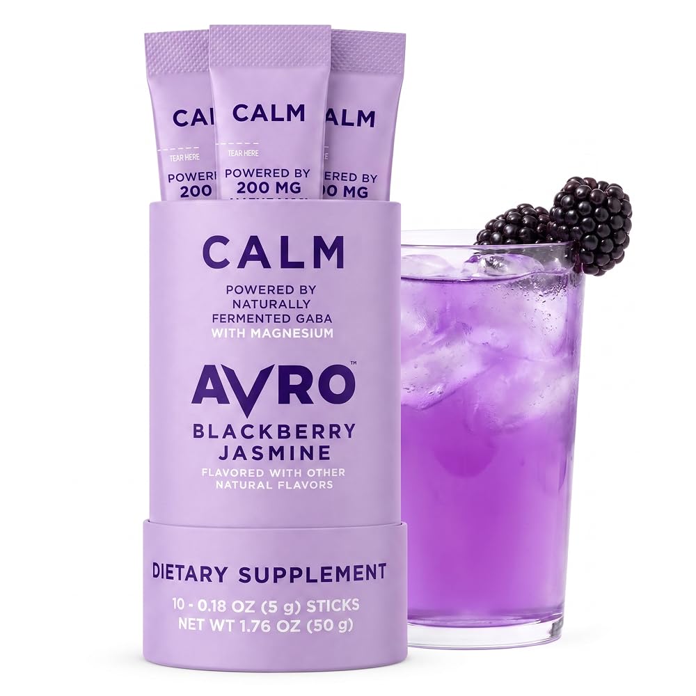 AVRO Calm BlackBerry Jasmine drink mix
