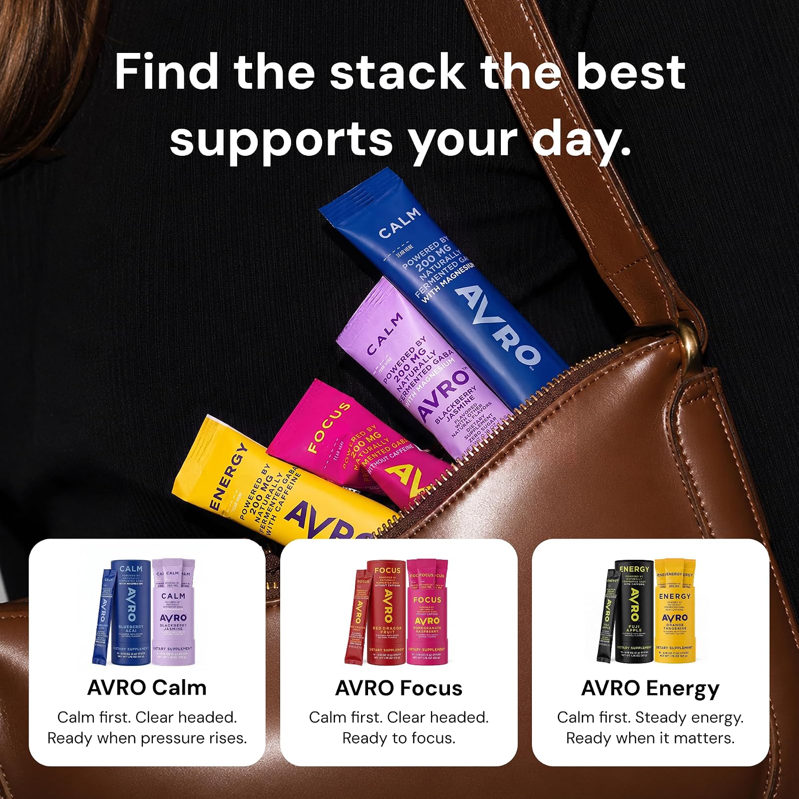 AVRO Focus performance drink mix