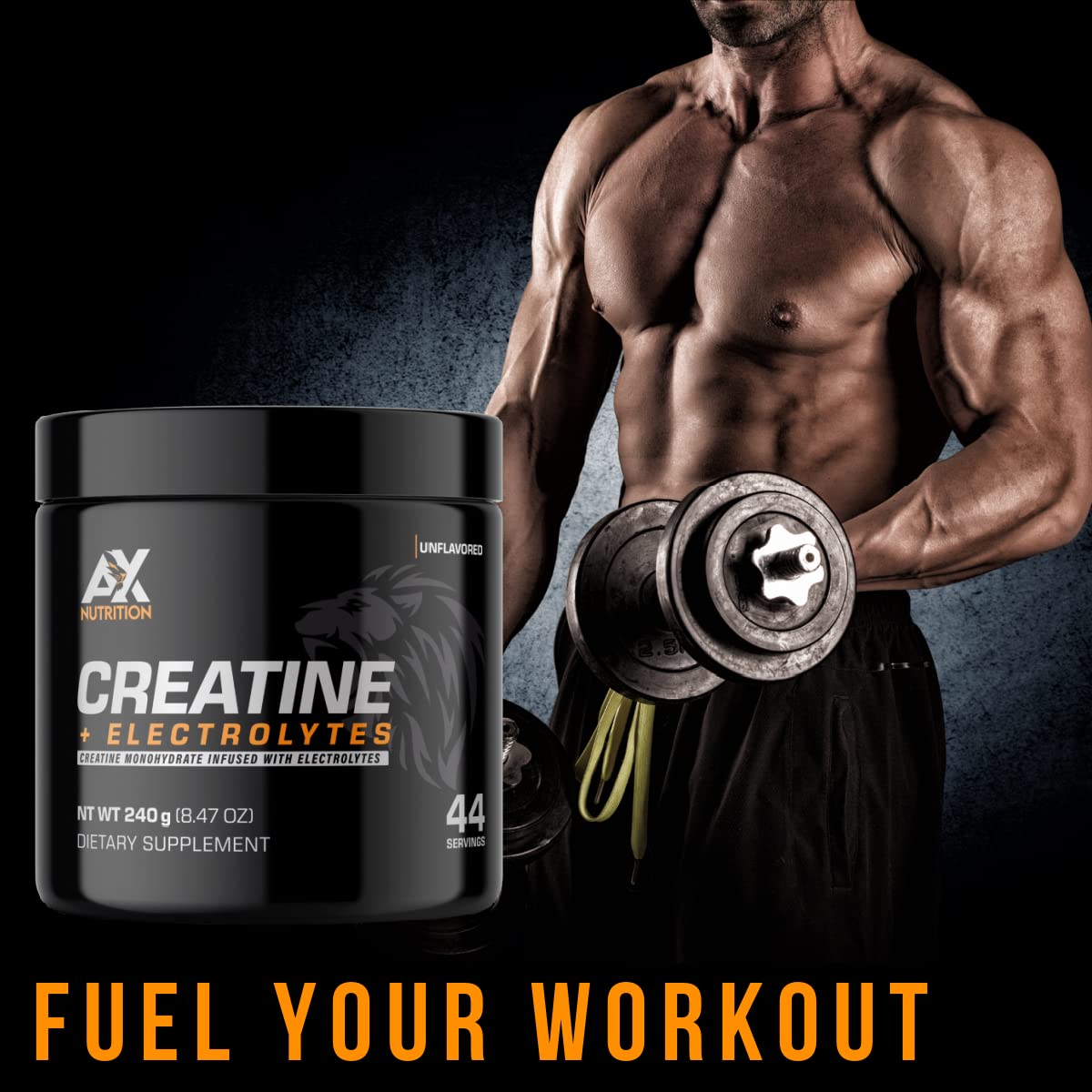 AX Nutrition creatine for muscle gain