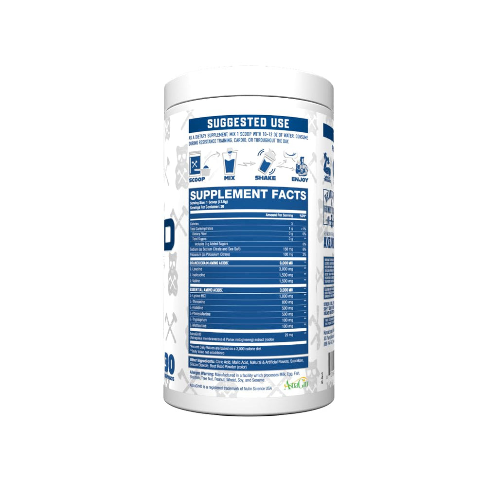 Axe & Sledge amino acids for recovery