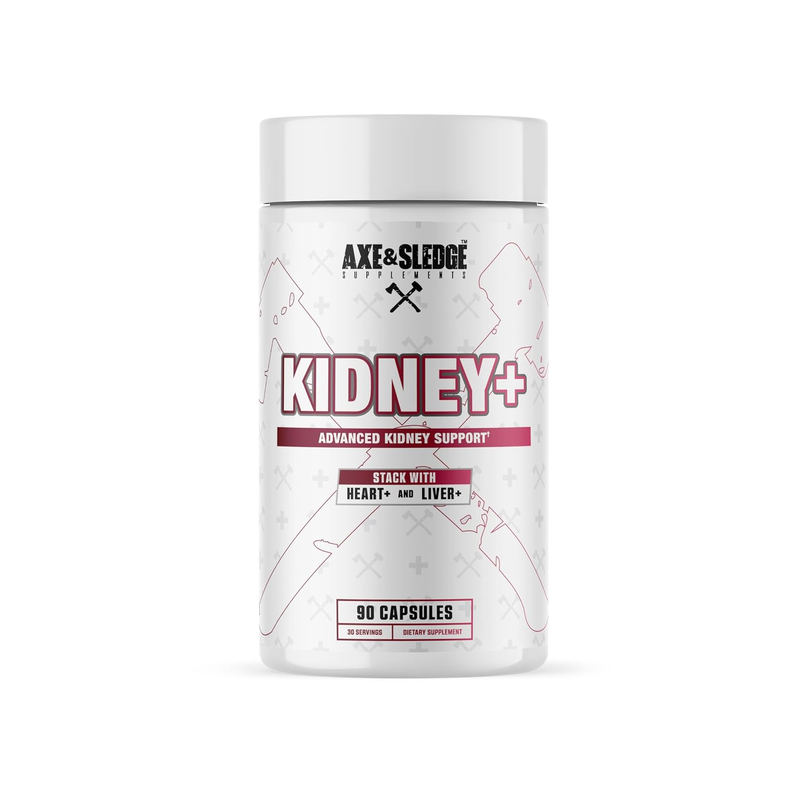 Axe & Sledge Kidney+ health support supplement