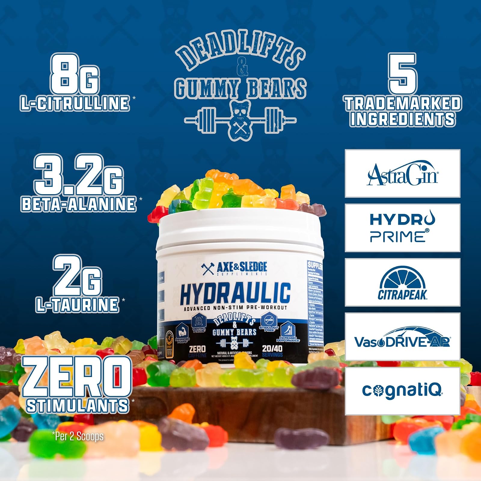 Axe & Sledge performance enhancing formula