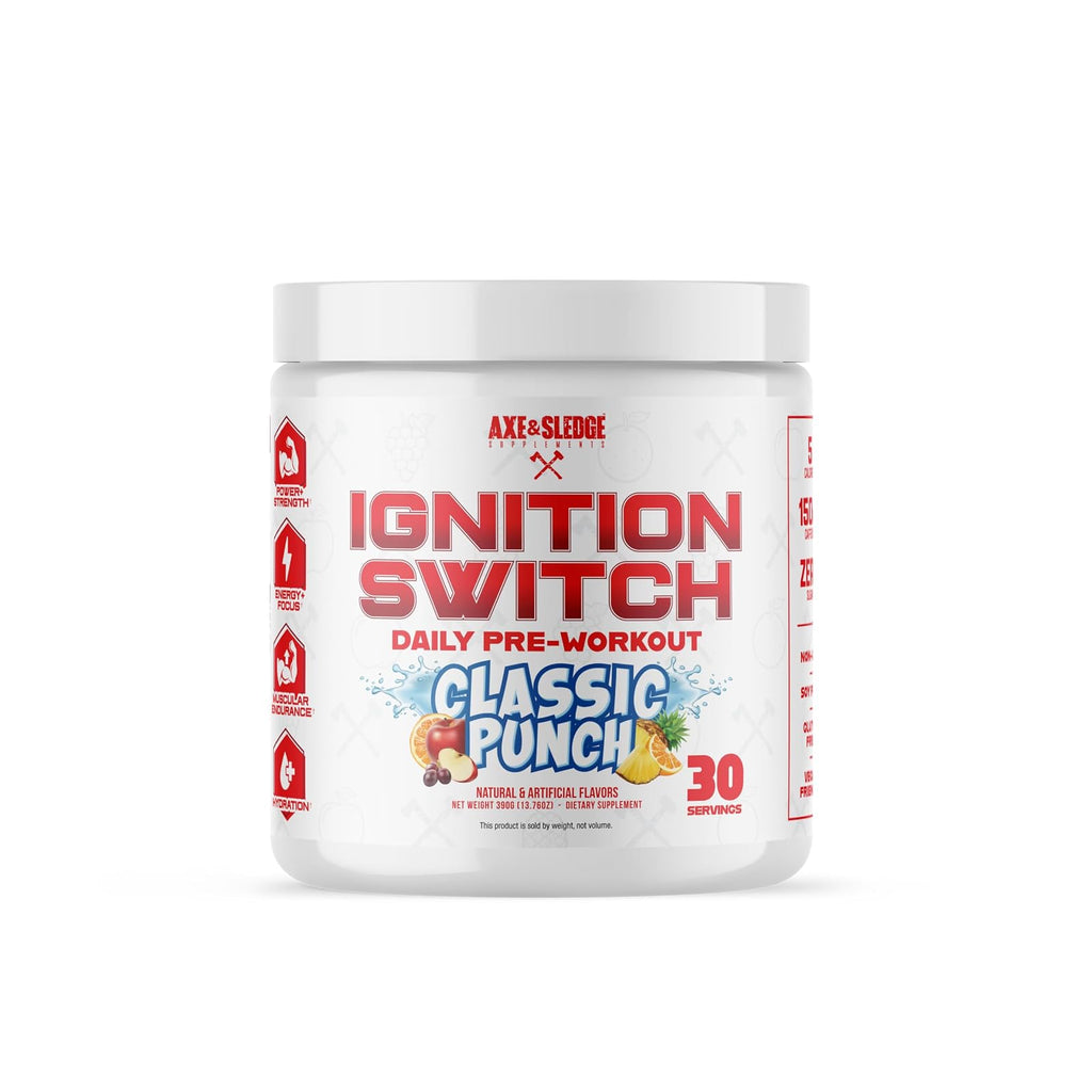 Axe & Sledge pre-workout energy boost