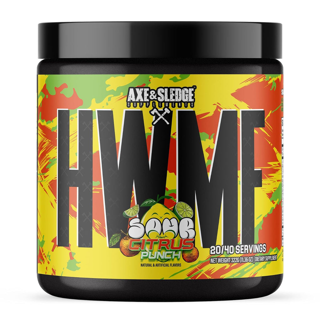 Axe & Sledge pre-workout energy boost