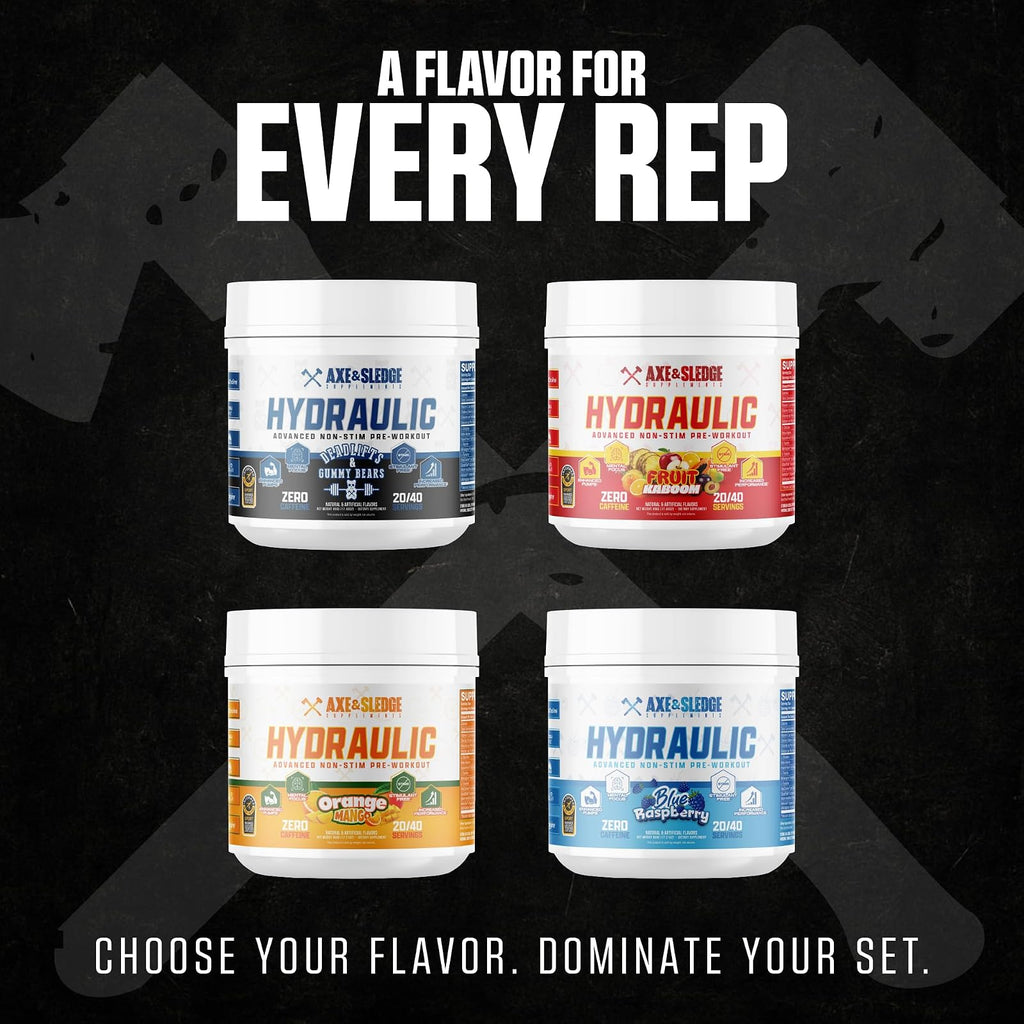 Axe & Sledge pre-workout for athletes