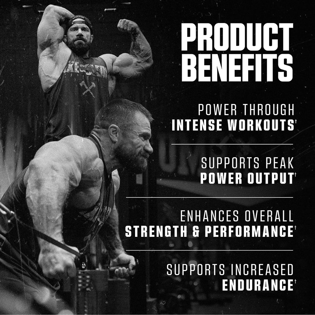 Axe & Sledge pre-workout with caffeine