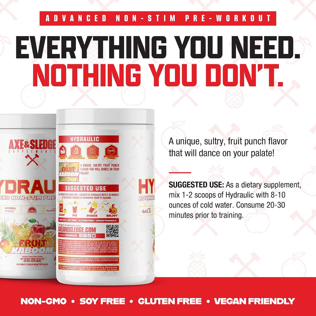 Axe & Sledge workout supplement