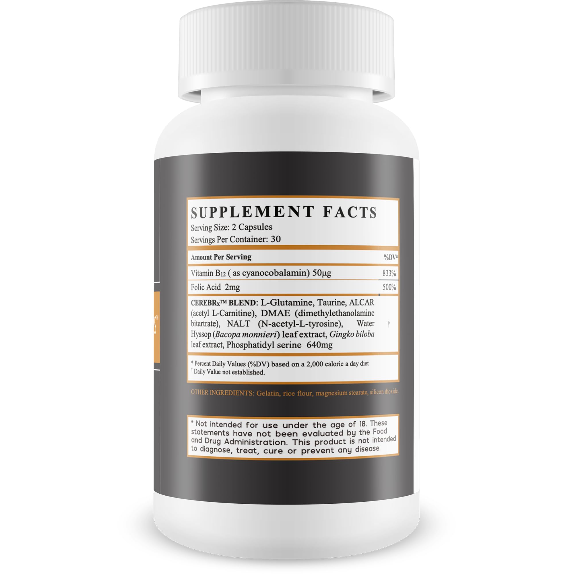 Axpero Brain Caps cognitive support formula