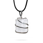 Ayana Crystals selenite pendant necklace