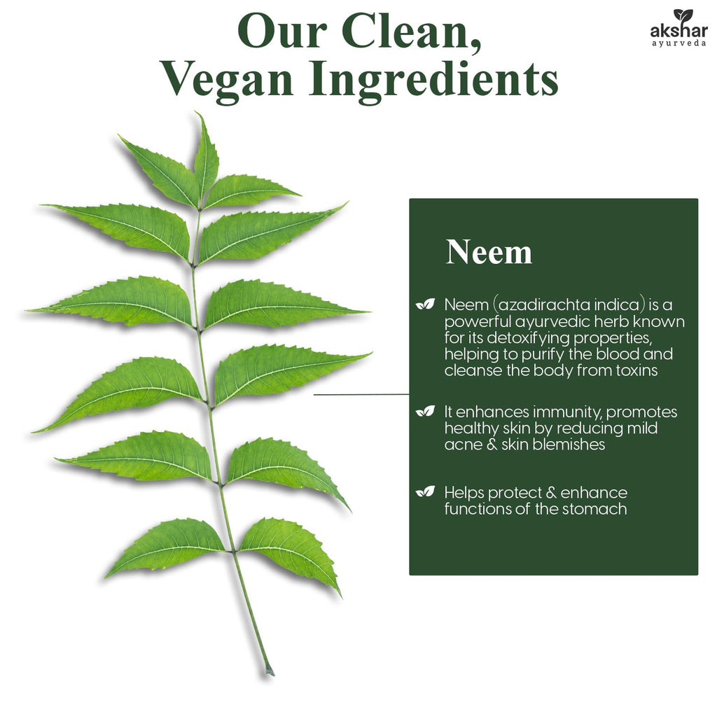 Ayurveda neem for healthy skin