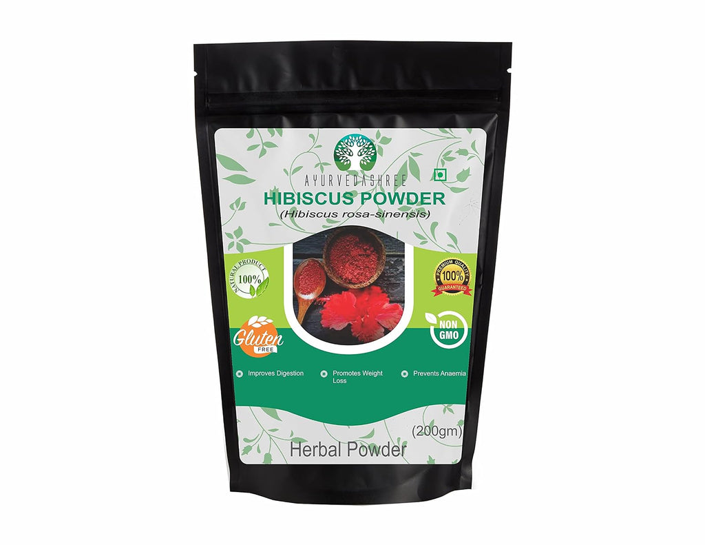 AYURVEDASHREE hibiscus flower powder benefits