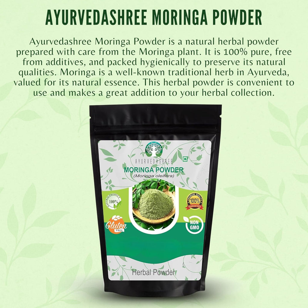 AYURVEDASHREE Moringa leaf health benefits