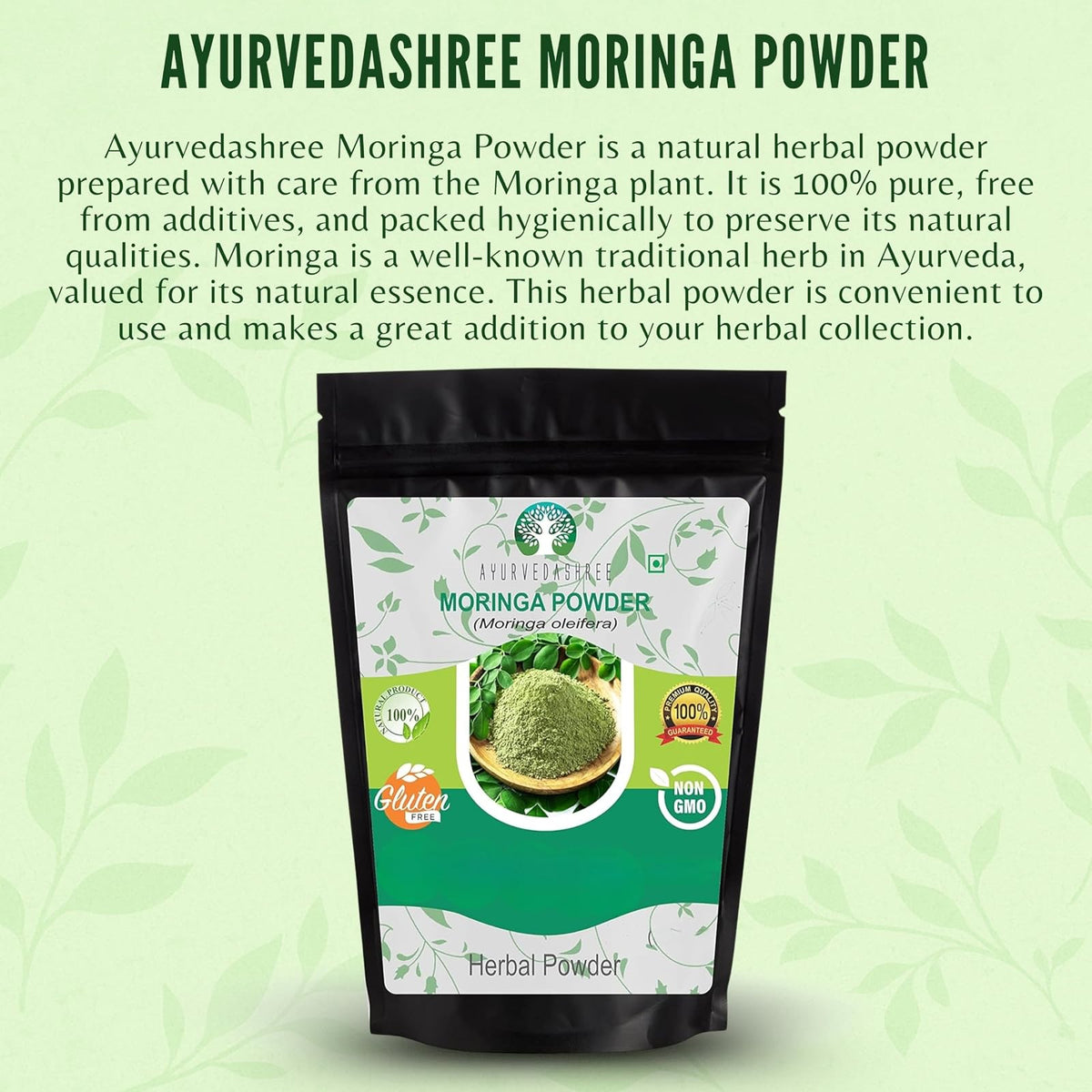 AYURVEDASHREE Moringa leaf health benefits