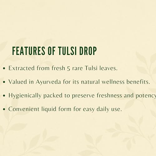 AYURVEDASHREE Tulsi Drops 30 ml benefits