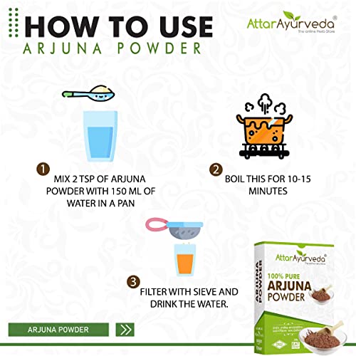 Ayurvedic arjuna powder for balance