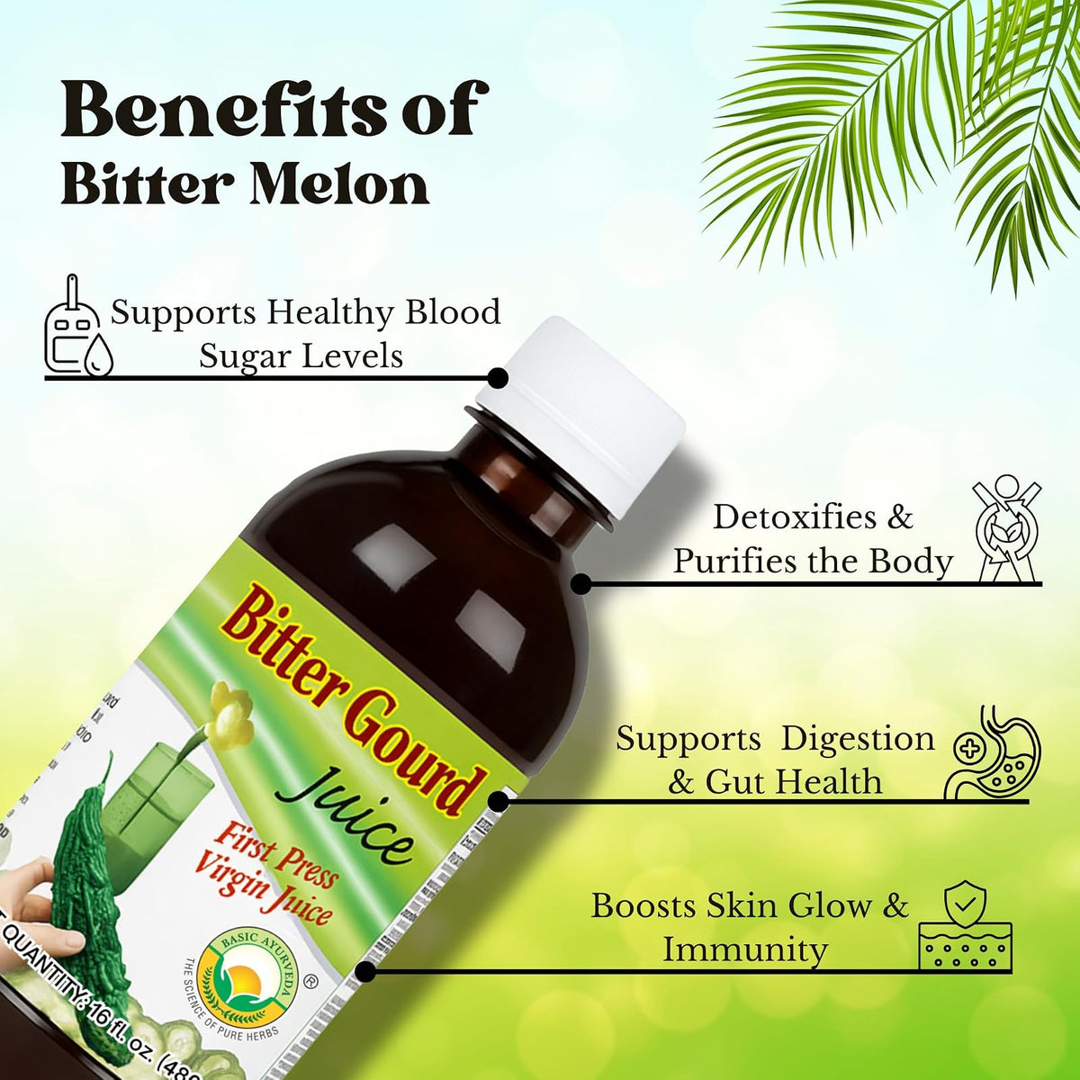 Ayurvedic bitter gourd drink