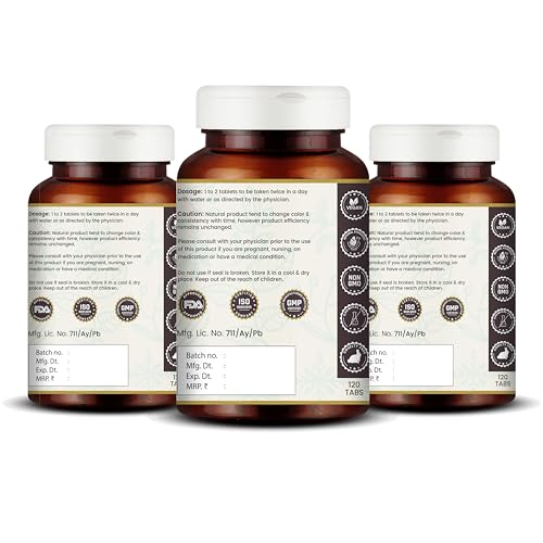 Ayurvedic blended mineral supplements pack
