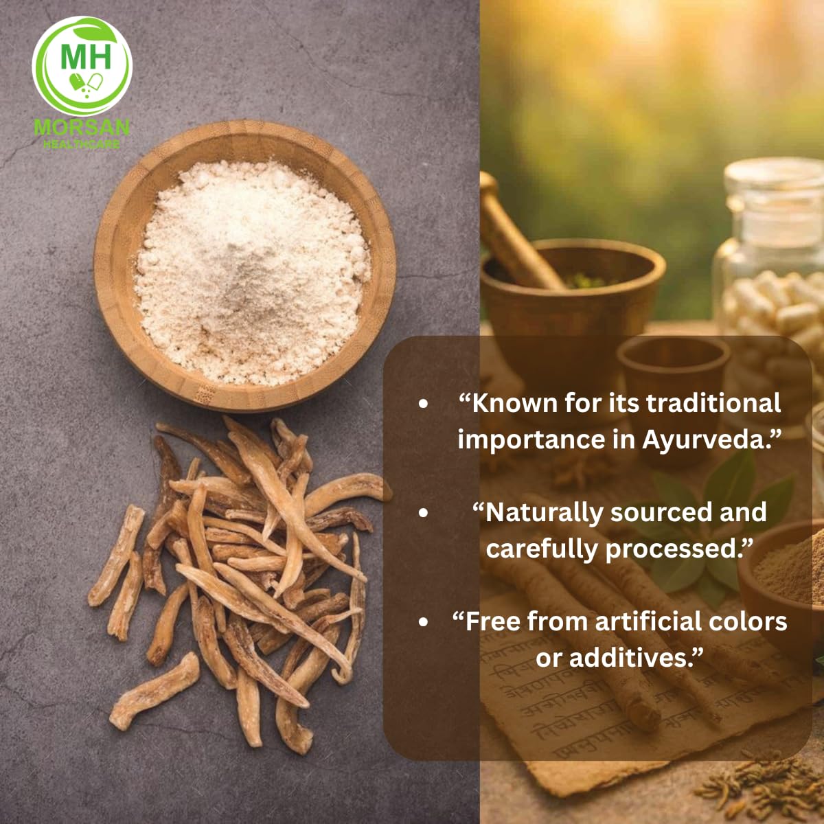 Ayurvedic blended vitamin capsules