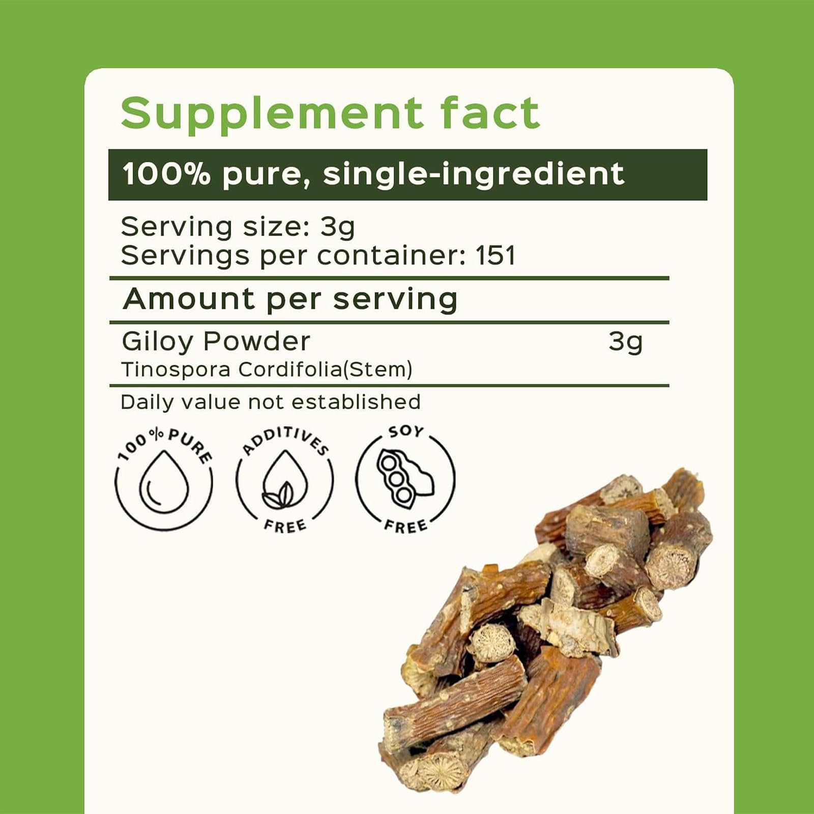Ayurvedic Guduchi powder for wellness