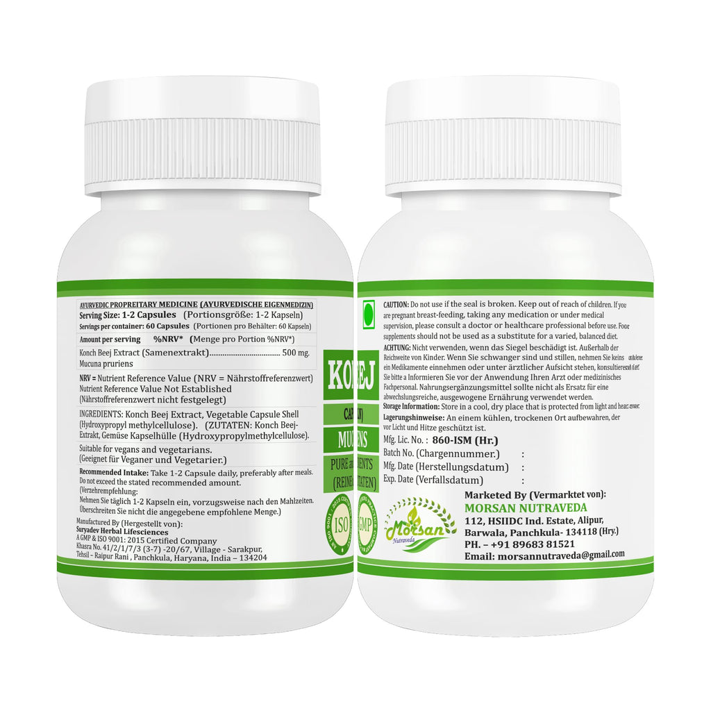 Ayurvedic herbal capsules for natural health