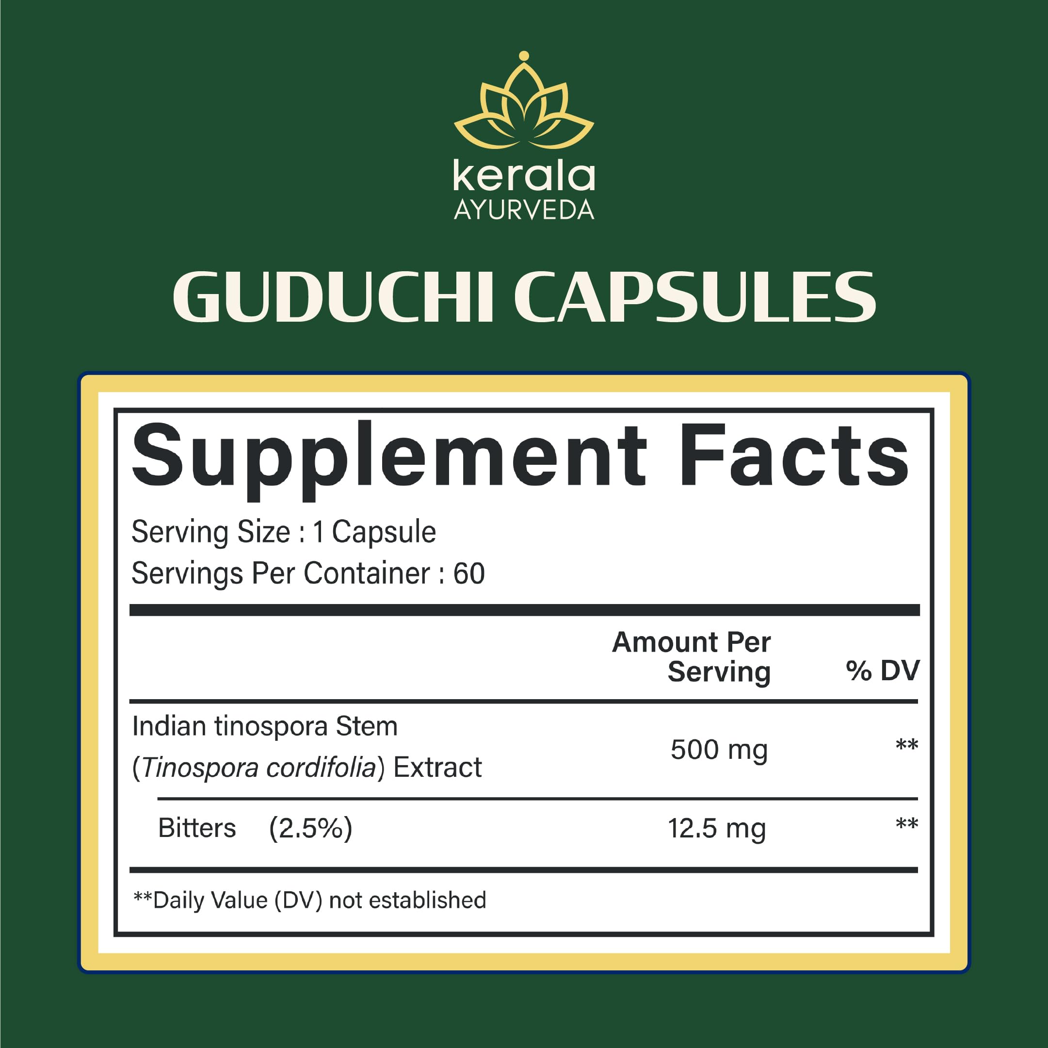 Ayurvedic herbal capsules for vitality