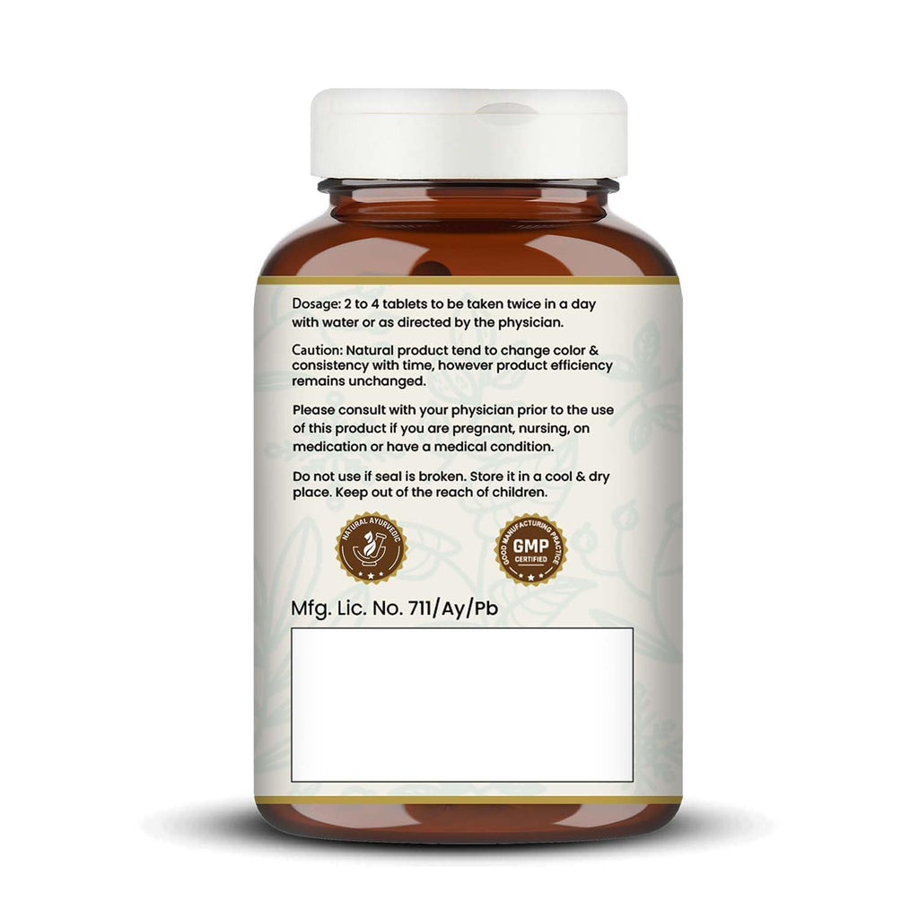 Ayurvedic herbal tablets for health
