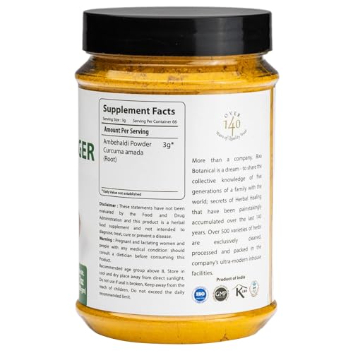 Ayurvedic mango ginger powder