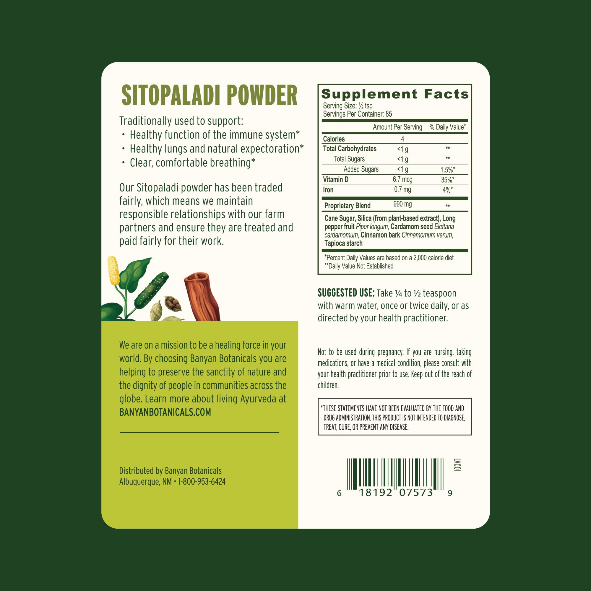 Ayurvedic remedy for respiratory wellness