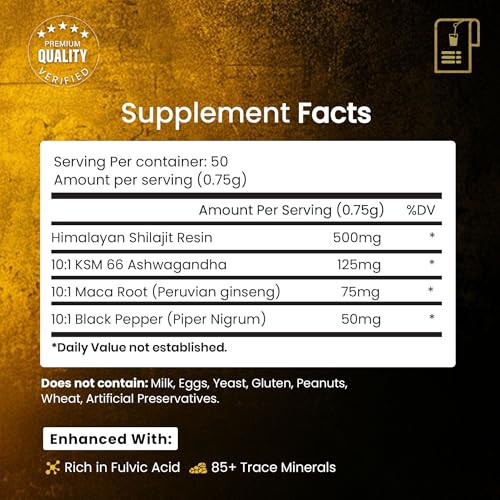 Ayurvedic shilajit for men and women