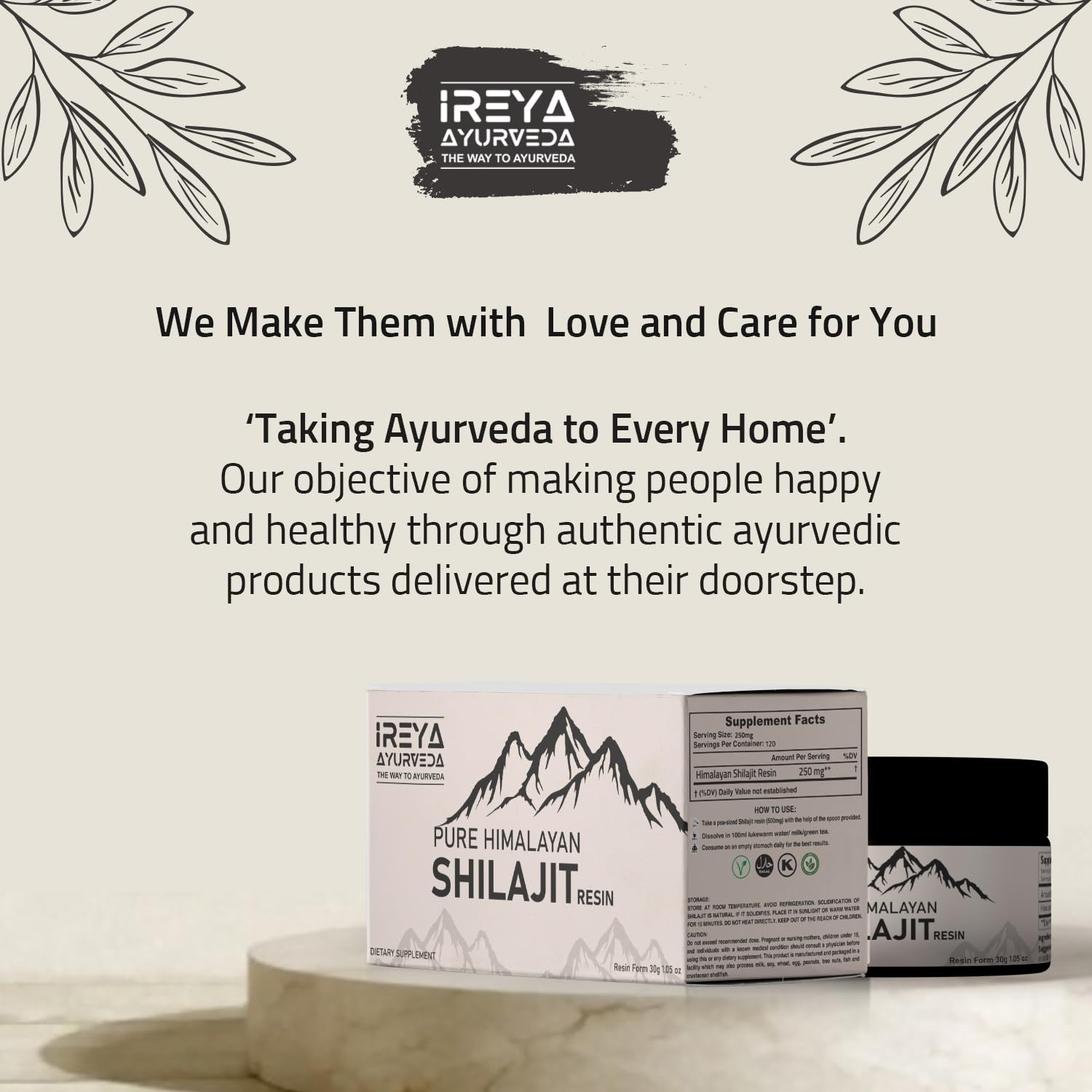 Ayurvedic supplement for vitality