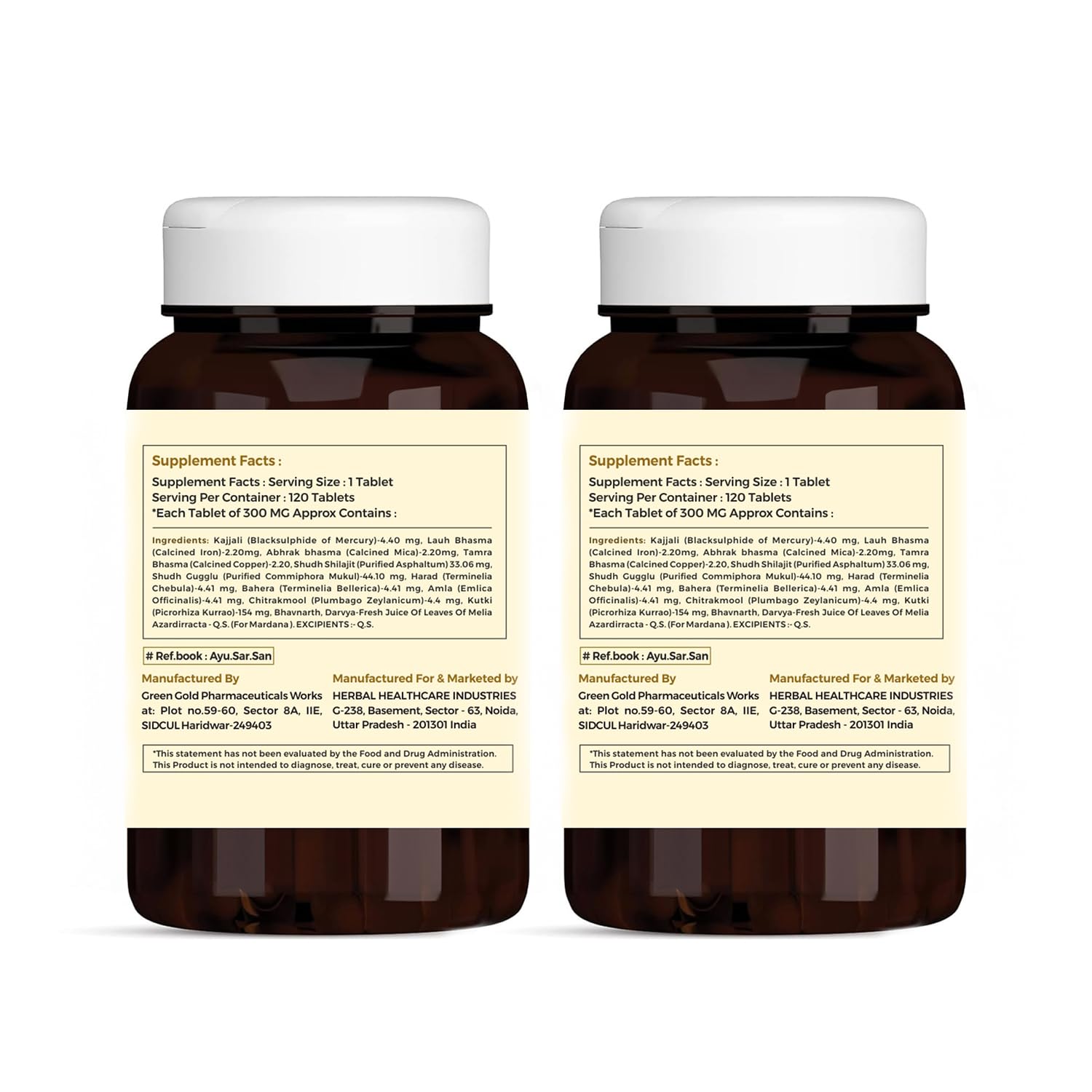 Ayurvedic tablets for digestive health