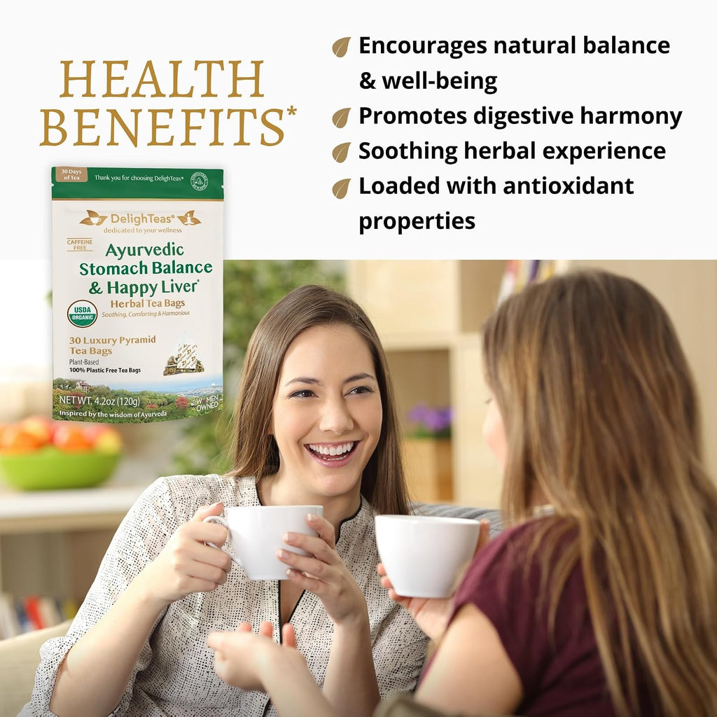 Ayurvedic tea for stomach health
