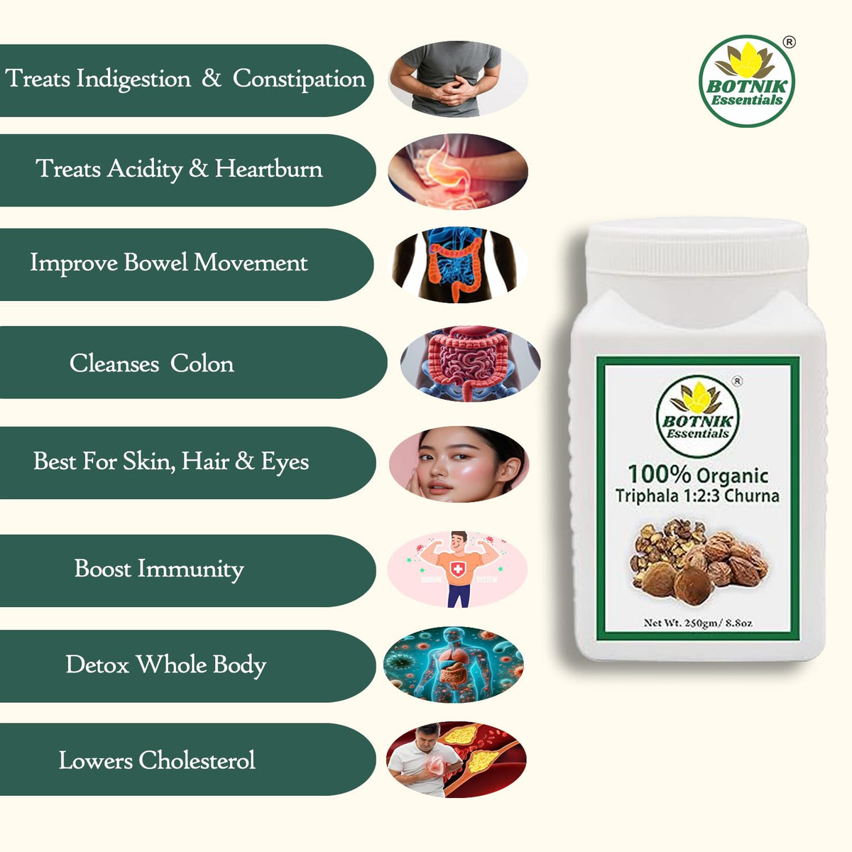 Ayurvedic Triphala for balanced wellness