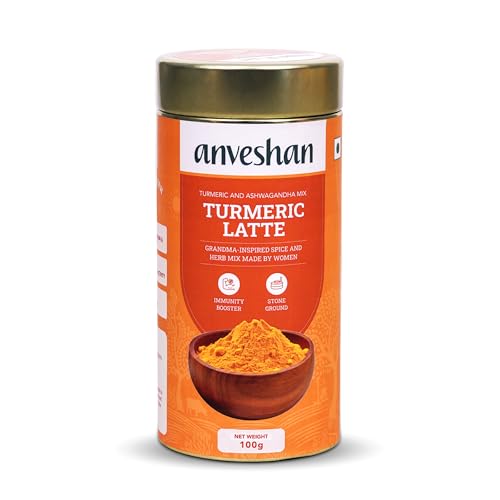 Ayurvedic turmeric latte with ashwagandha